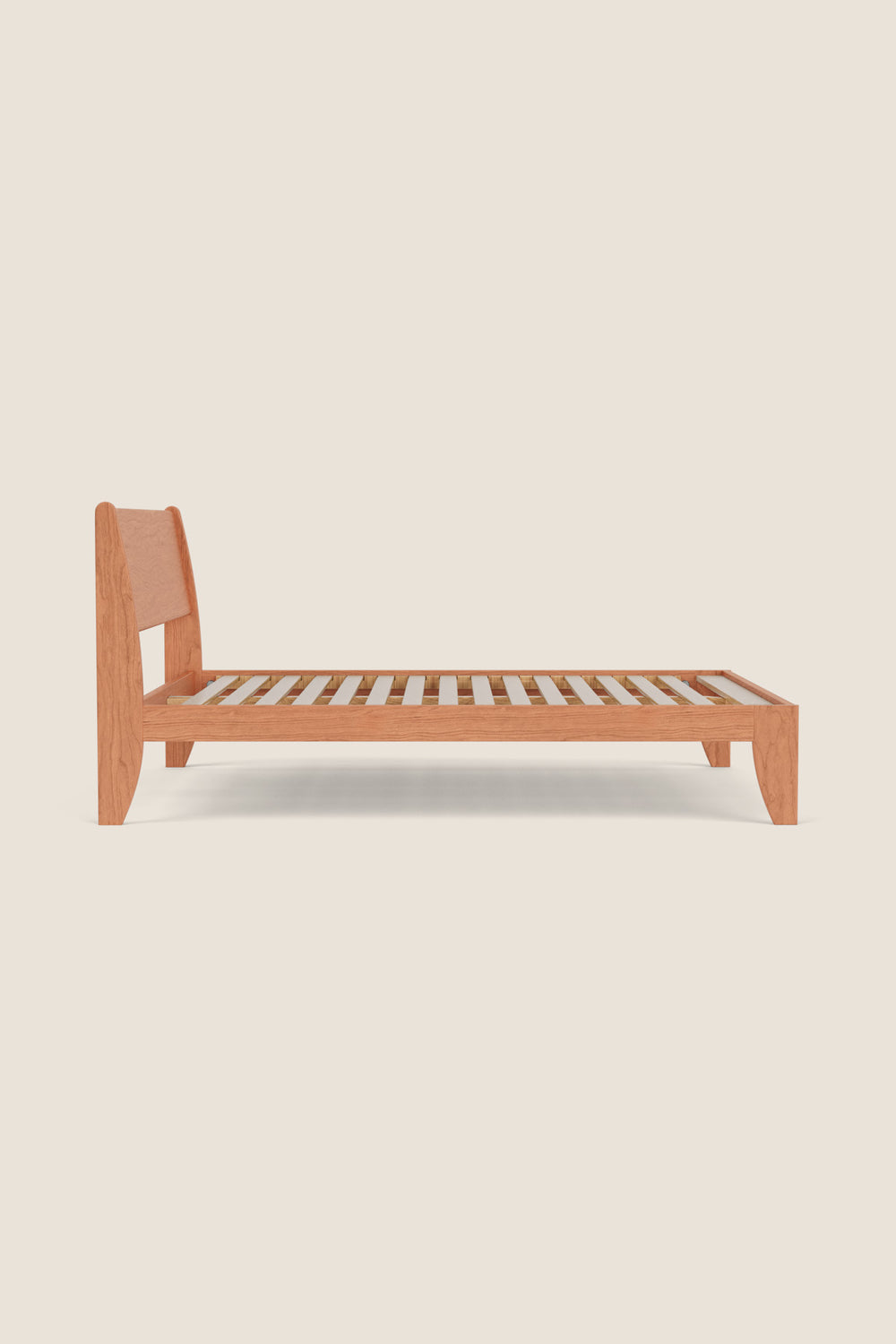Mysa Sleigh Bed - Cherry