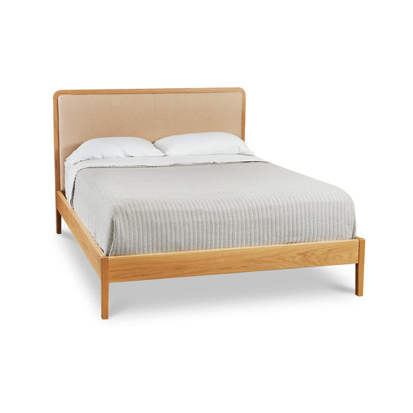 Oak wood bed frame full store