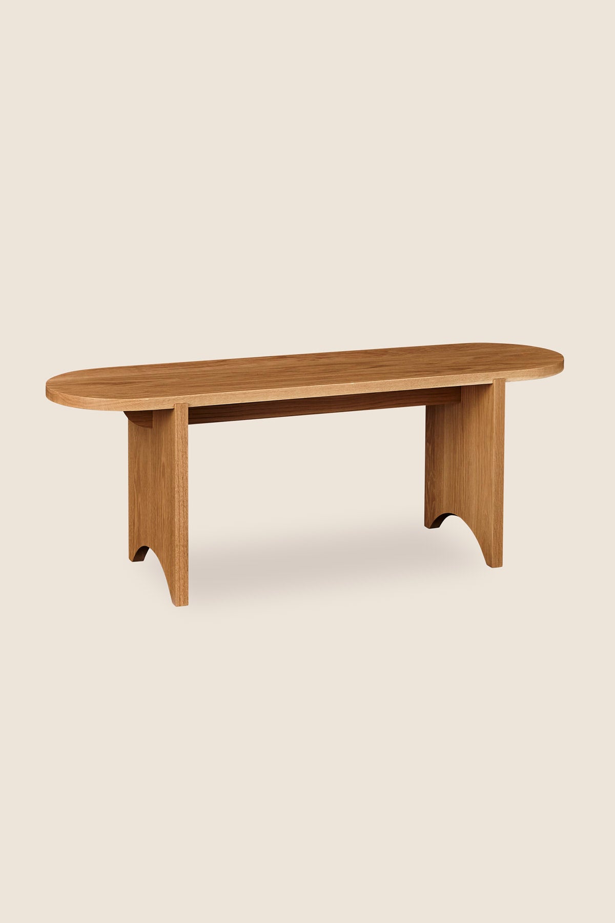 Portland Bench - White Oak