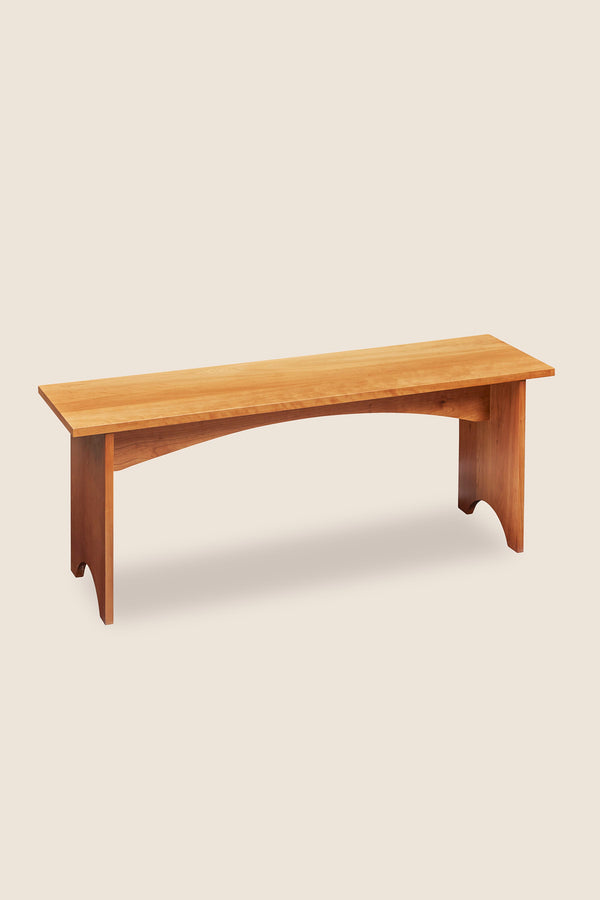 Shaker Bench - Cherry