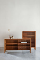 Bethel Shaker Bookcase - Cherry