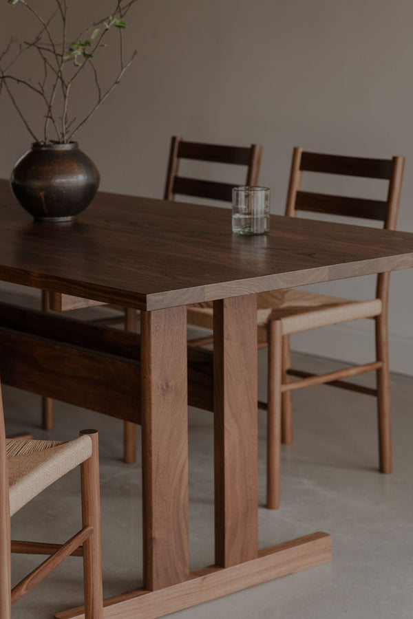 Knox Dining Table - Walnut