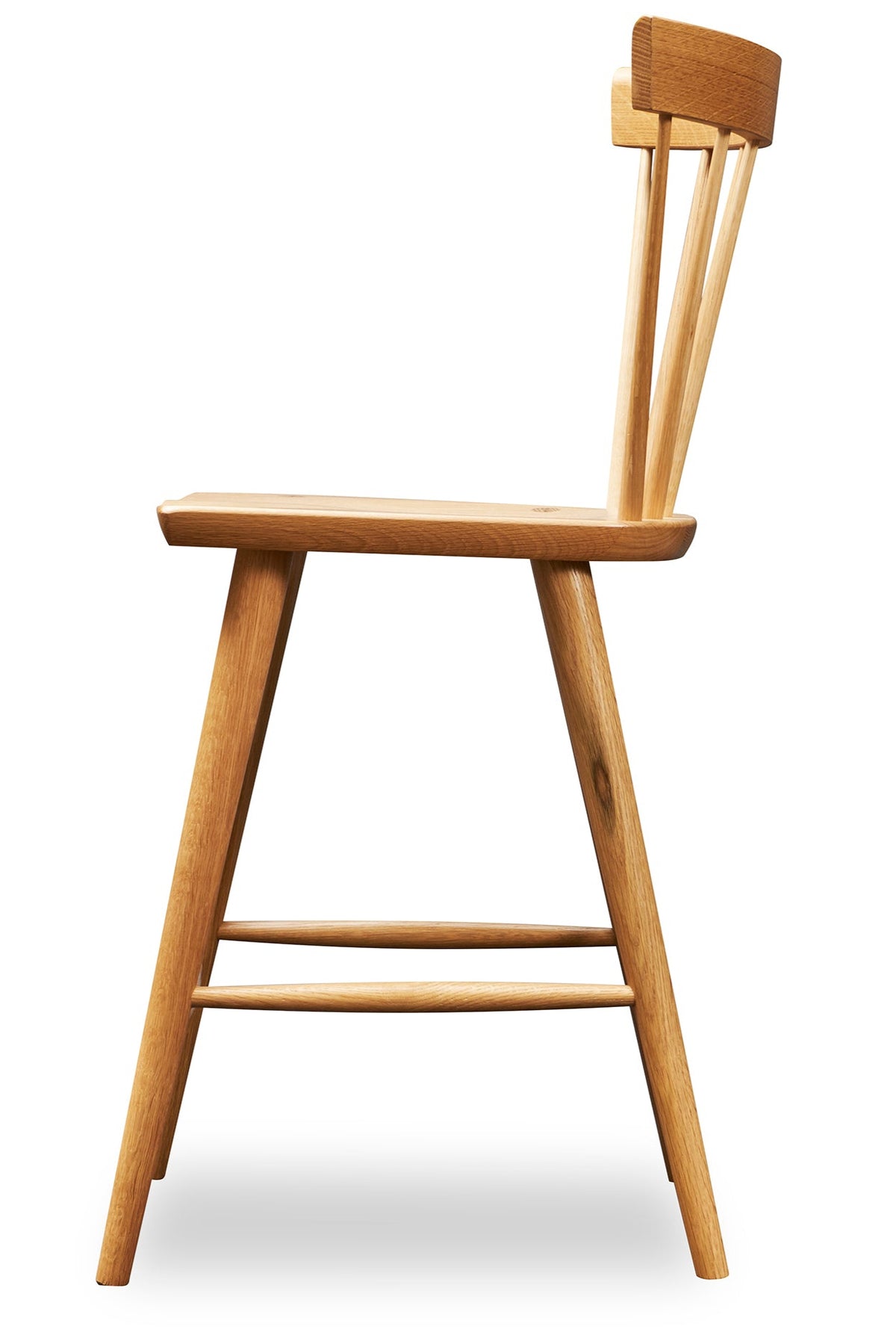 Boston Stool - White Oak