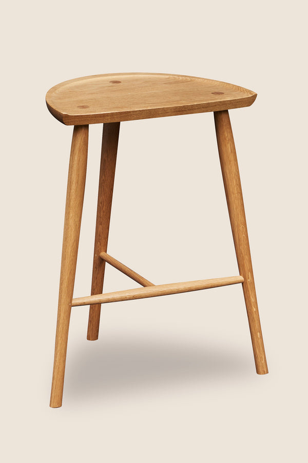 Shaker Stool - White Oak